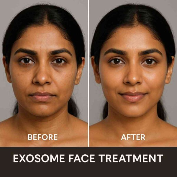 Exosome Face Treatment in india Before-After. | Dr Reema Arora