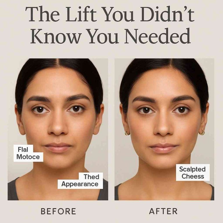 Cheek-Fillers Before After | Dr Reema Arora