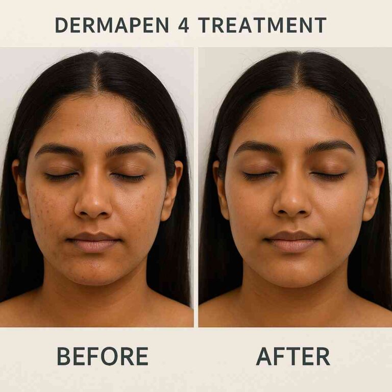 Dermapen 4 Microneedling Before After Results – Indian Skin | Dr Reema ...