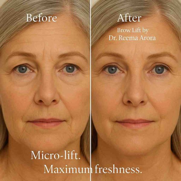 Eyebrow Lift in Delhi, India | Non-Surgical Eyebrow Thread Lift ...