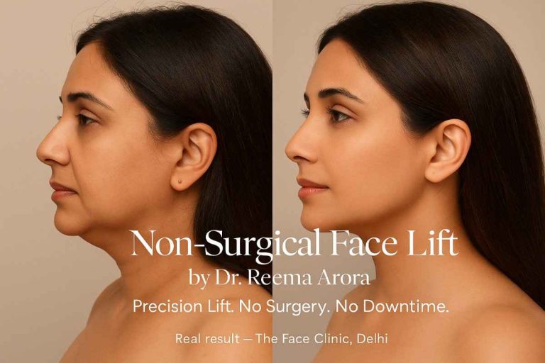 Non-Surgical Face Lift in Delhi | Lift & Tighten Without Surgery